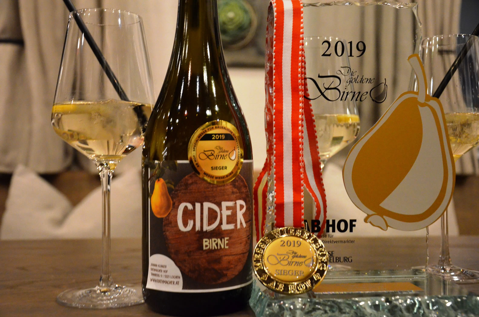 Der beste Birnen Cider Österreichs - Biodorf Seeham